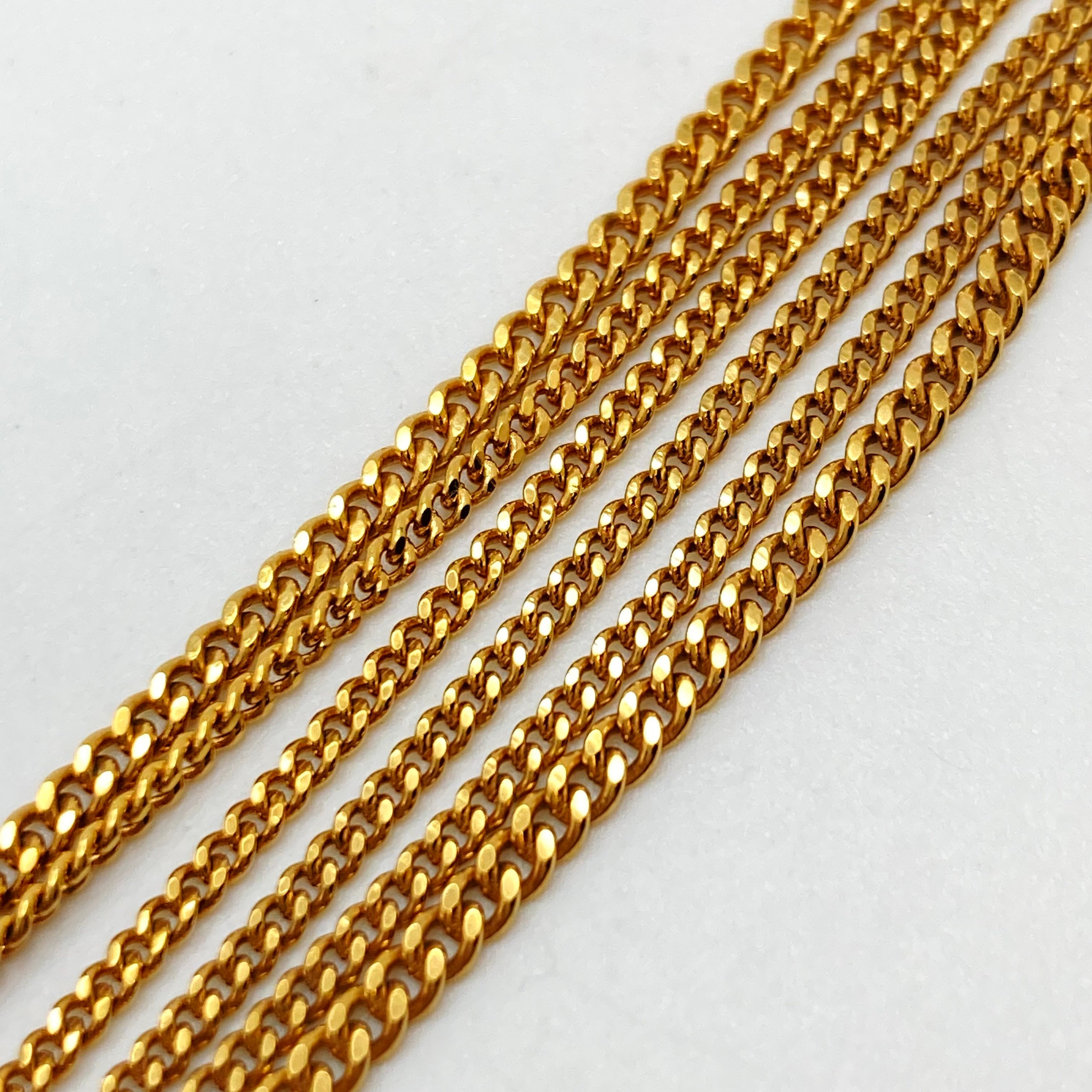 1960s MONET Multistrand Curb Link Chain - Etsy