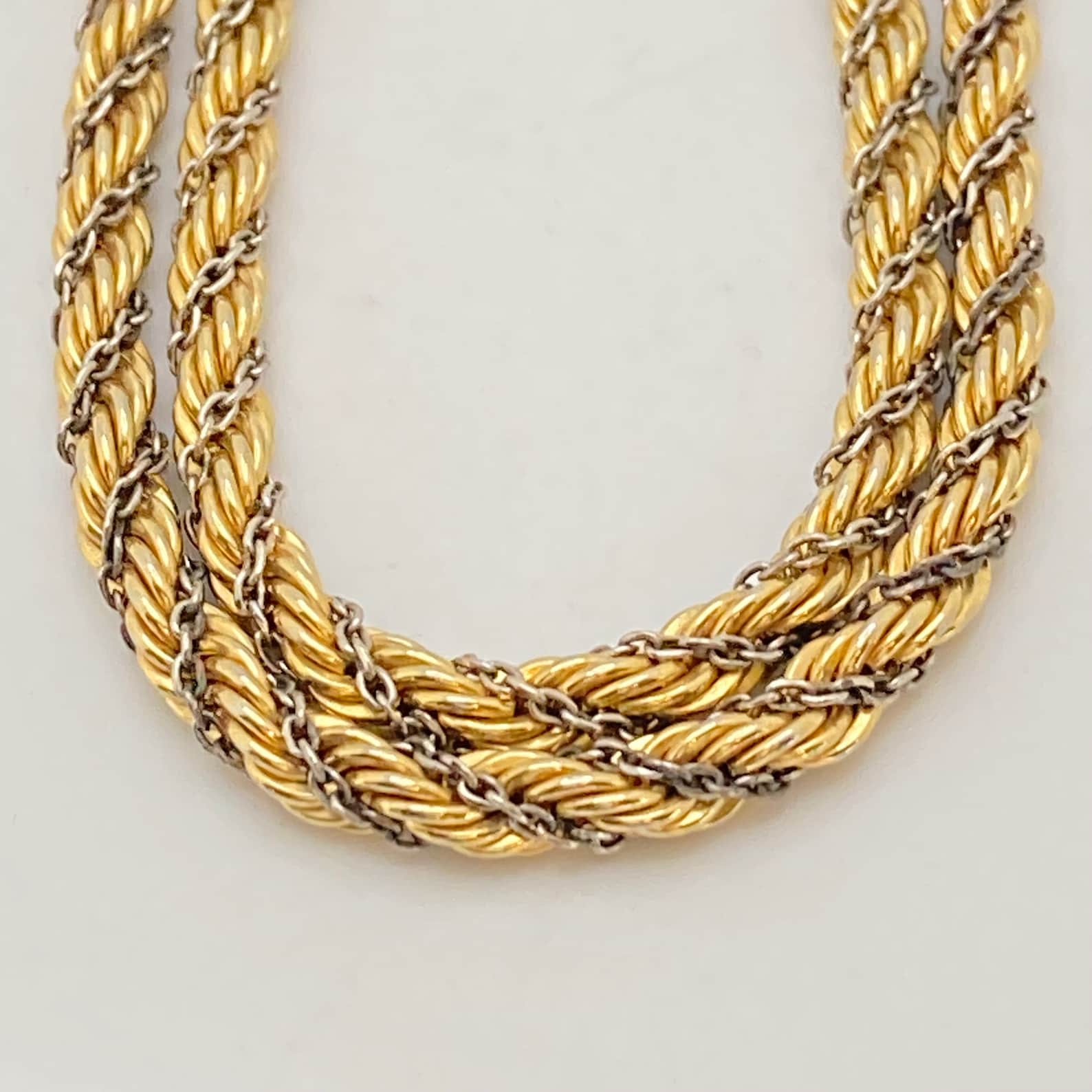 Two Tone Rope Chain - Etsy