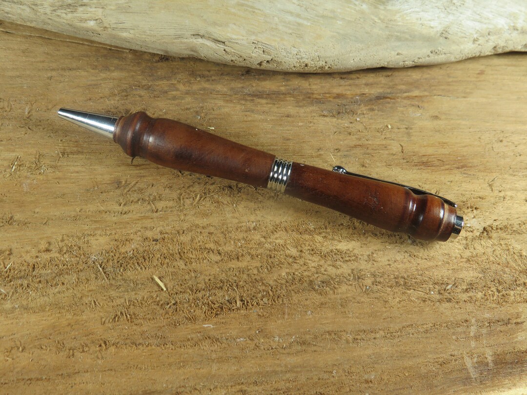 Locally Sourced Hawaiian Milo Wood pacific Rosewood Pen - Etsy