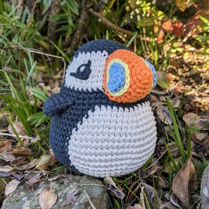 Prue the Puffin Amigurumi Pattern, Crochet Pattern, Puffin Pattern ...
