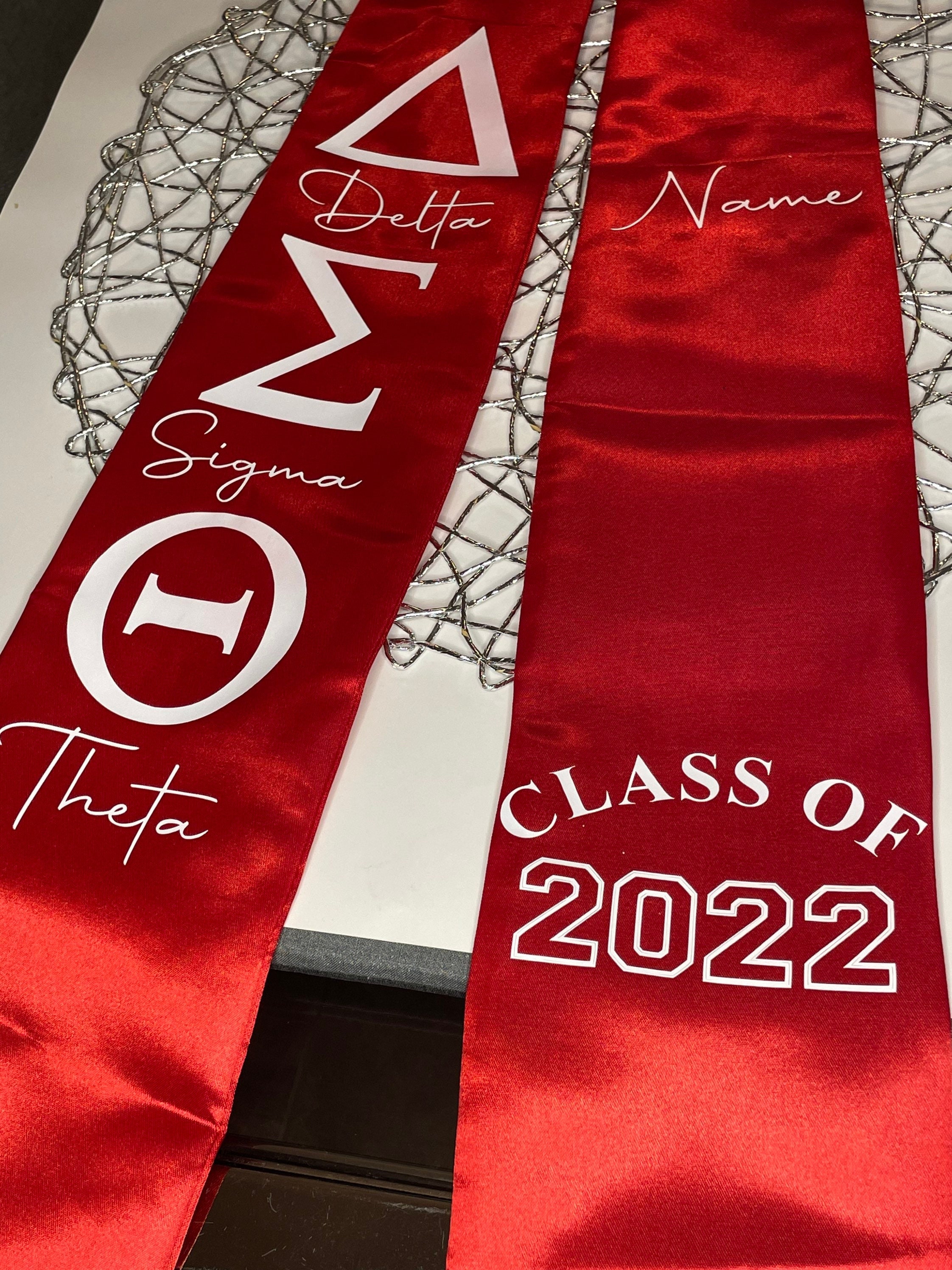 Graduation Stole-dst | Collegiate Graduation Stole | Custom Graduation ...
