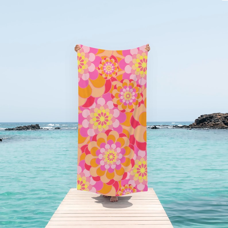 PSD Beach Towel Mockup Rectangular 30x60 Beach Towel - Etsy