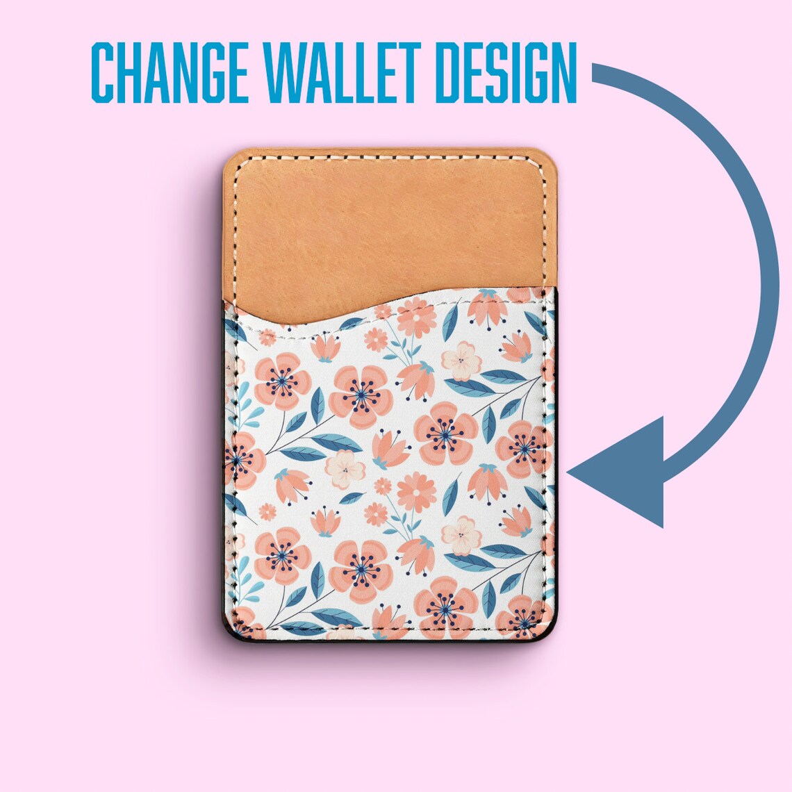 Phone Card Wallet Mockup for Photoshop - Etsy