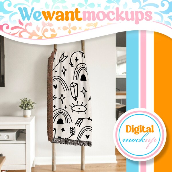 Mock up Woven Blankets - Etsy
