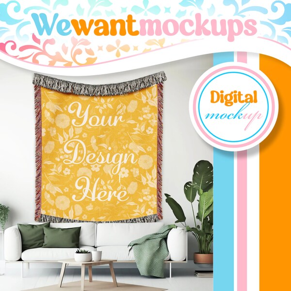 Woven Tapestry Blanket - Etsy