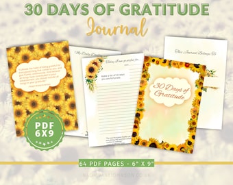 Daily Gratitude Journal Gratitude Journal Printable - Etsy