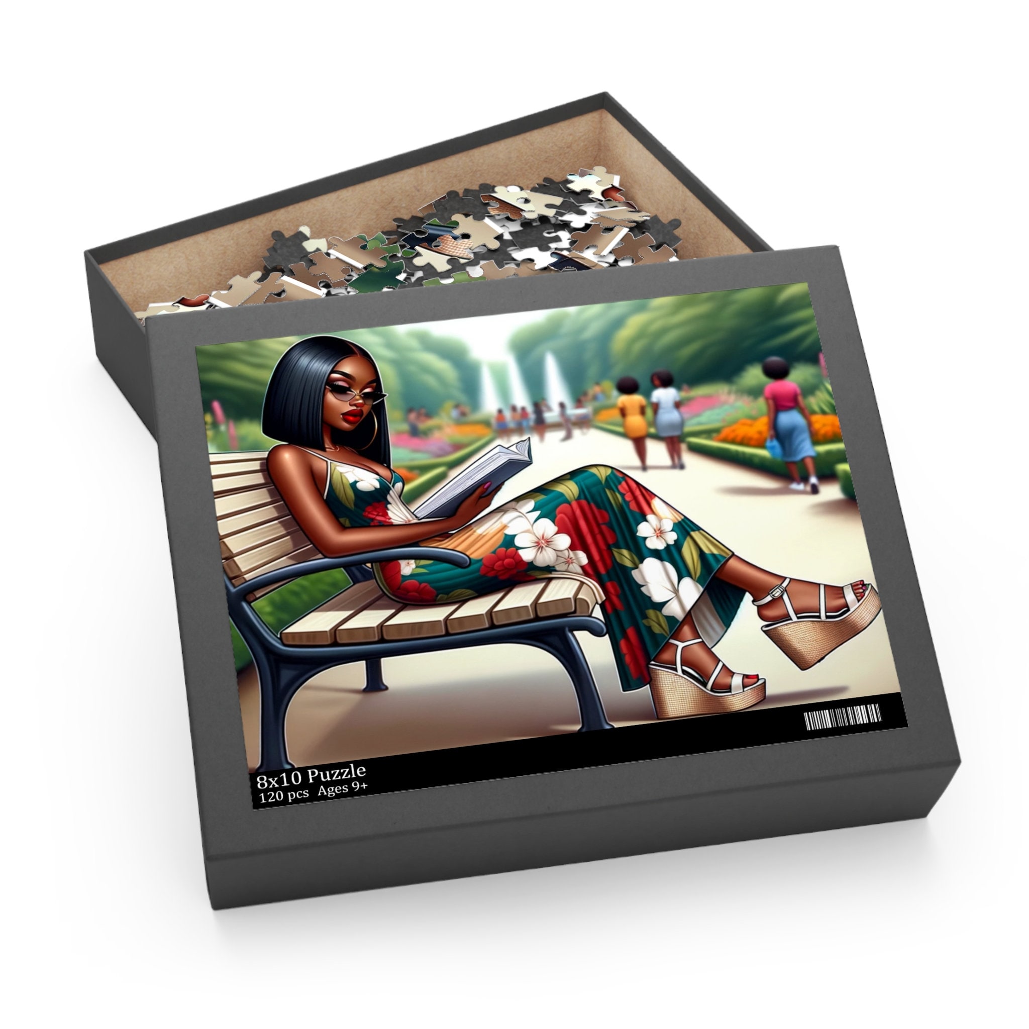 Black Woman Art African American Puzzles Black Girl Puzzle - Etsy