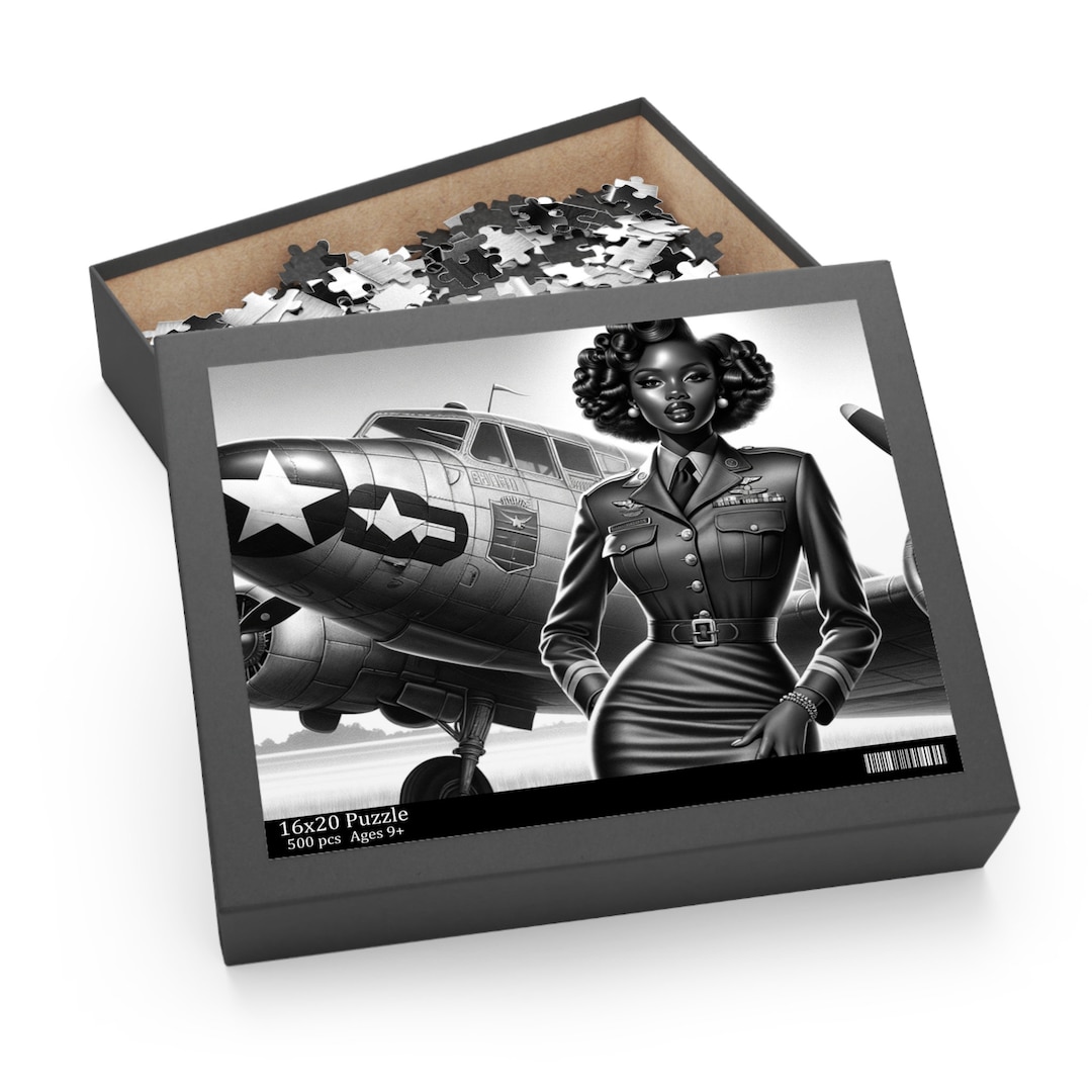 Vintage Beauty Puzzle | African American Puzzles | Black Girl Puzzle ...
