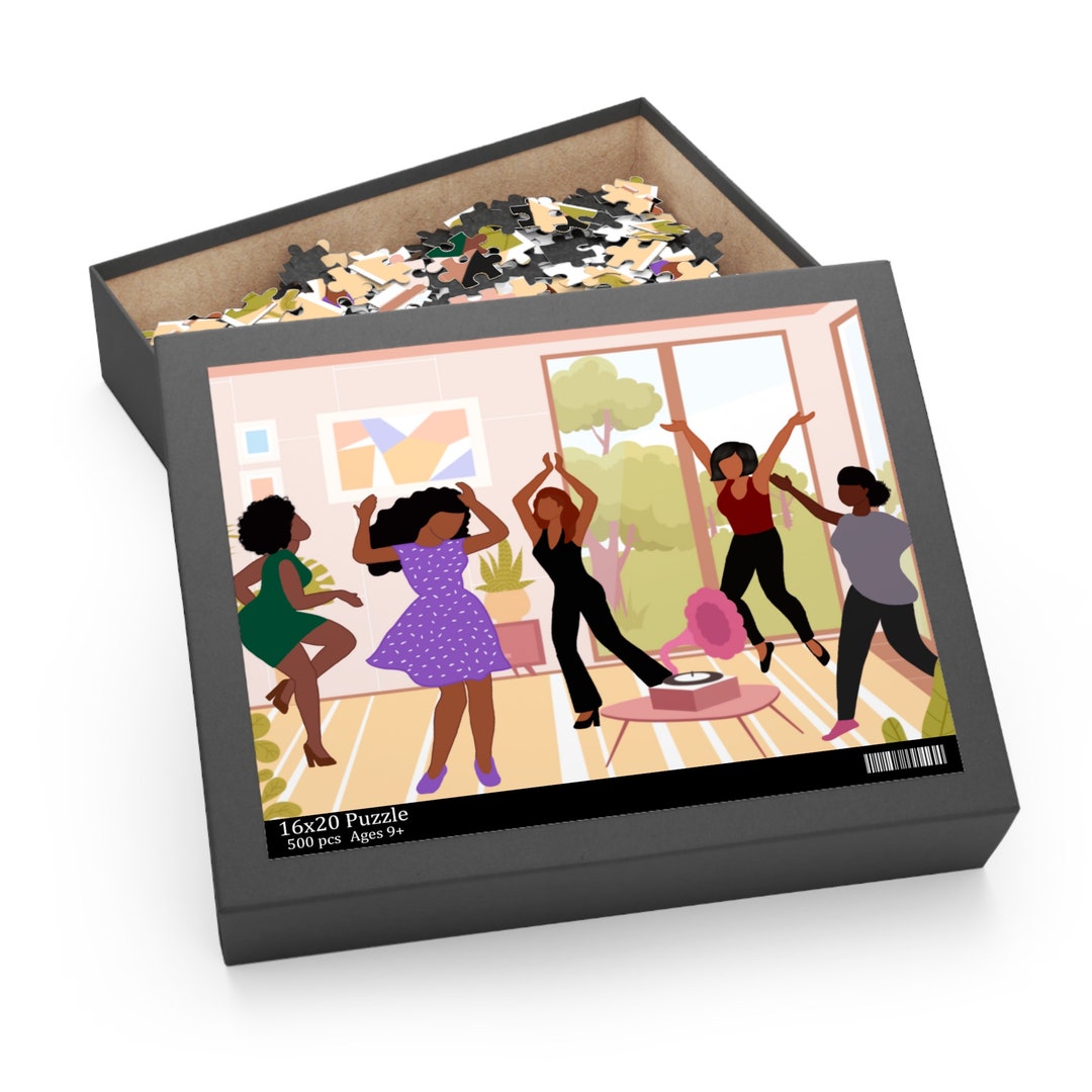 Day Party Puzzle | African American Puzzles | Black Girl Puzzle | Black ...