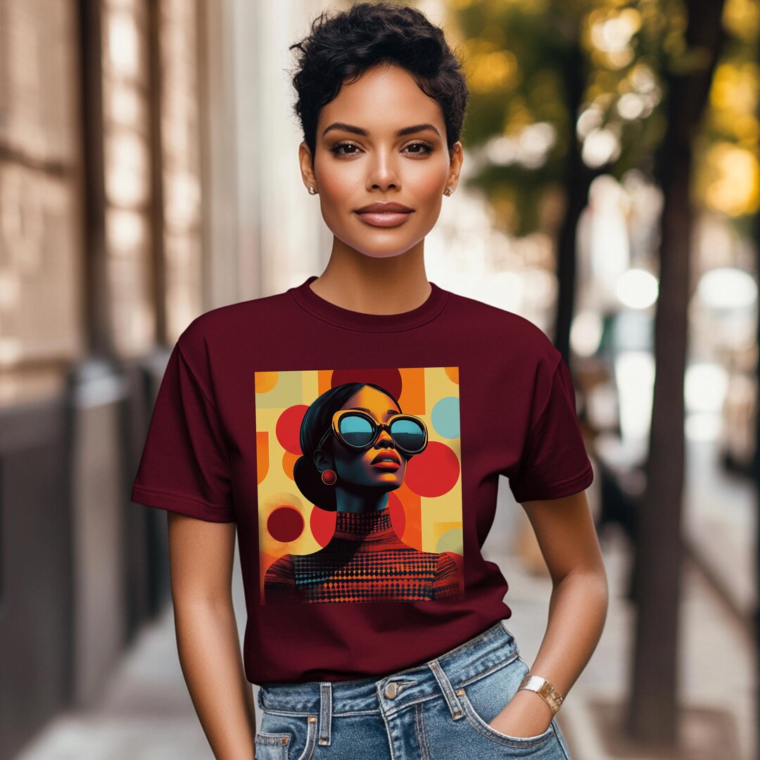 Shaded Beauty Unisex Tee | Black Woman Shirt | Black Girl T-shirt ...