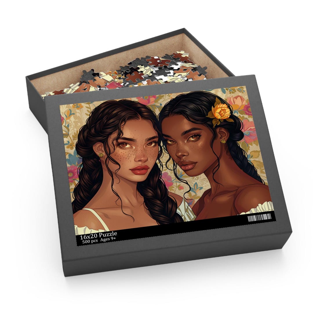 Black Beauties Jigsaw Puzzle | Shades of Melanin | Brown Skin Girls ...