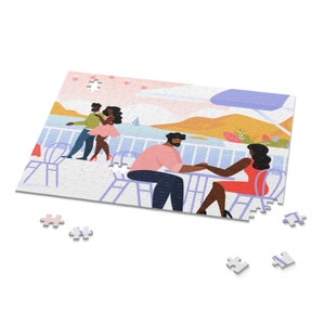 Baecation Puzzle | African American Puzzles | Black Girl Puzzle | Black ...