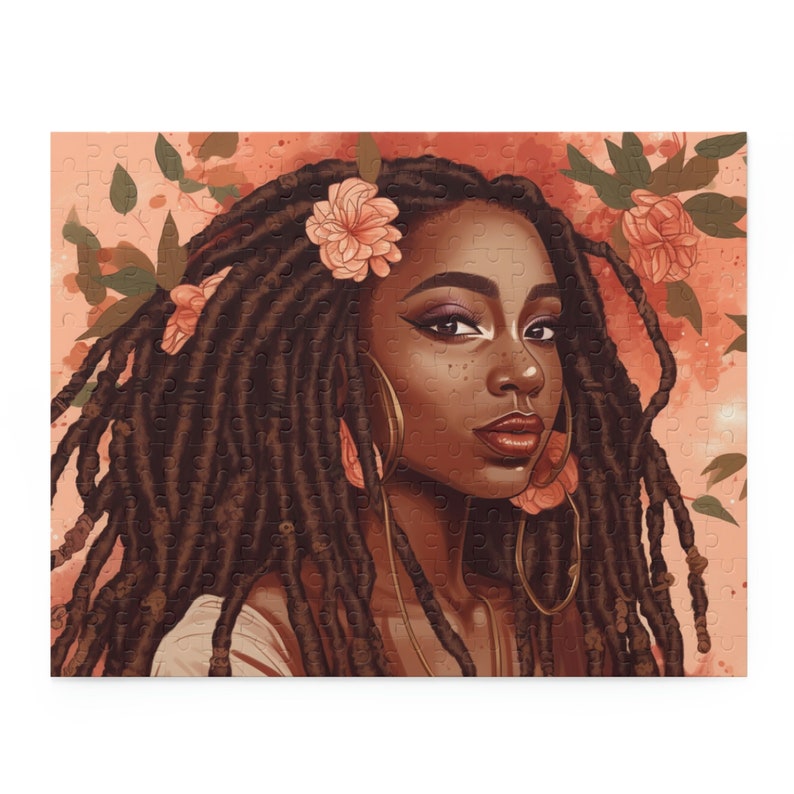 Black Woman Art African American Puzzles Black Girl Puzzle - Etsy