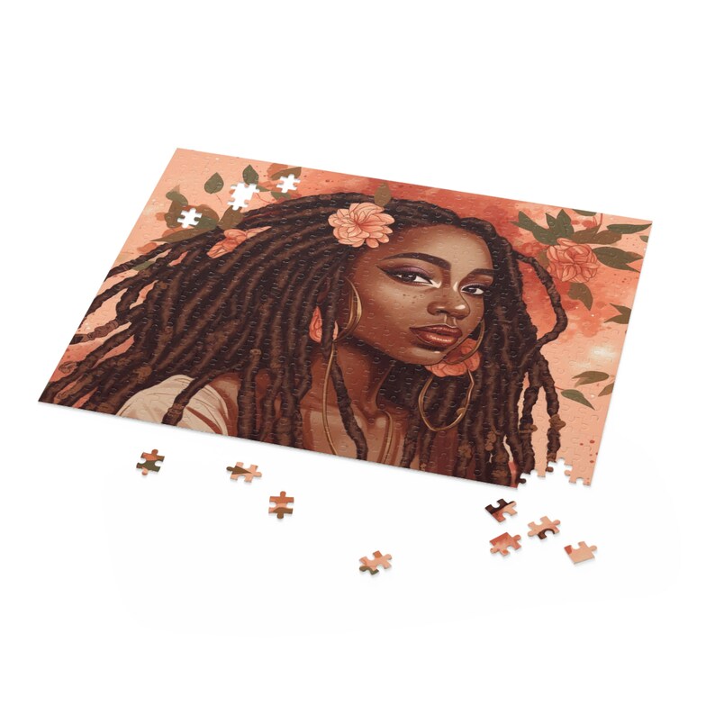 Black Woman Art African American Puzzles Black Girl Puzzle - Etsy