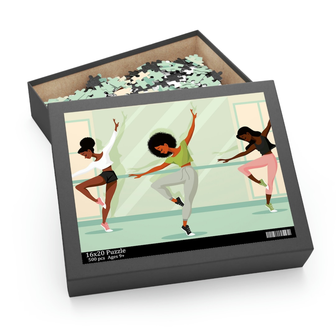 Black Dancer Puzzle | African American Puzzles | Black Girl Puzzle ...