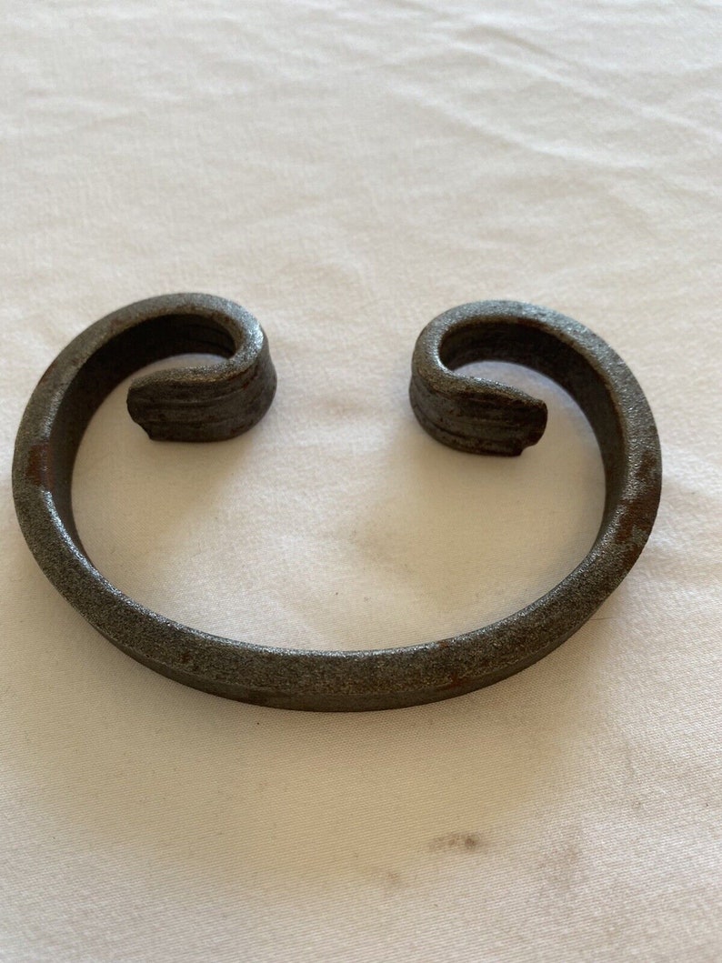 Ornamental Wrought Iron Handrail Scroll 4 Tall 3 Wide 3/8 Thick - Etsy