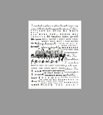 FRIENDS Quotes the Best TV Show of All/compilation of Quotes/friends ...