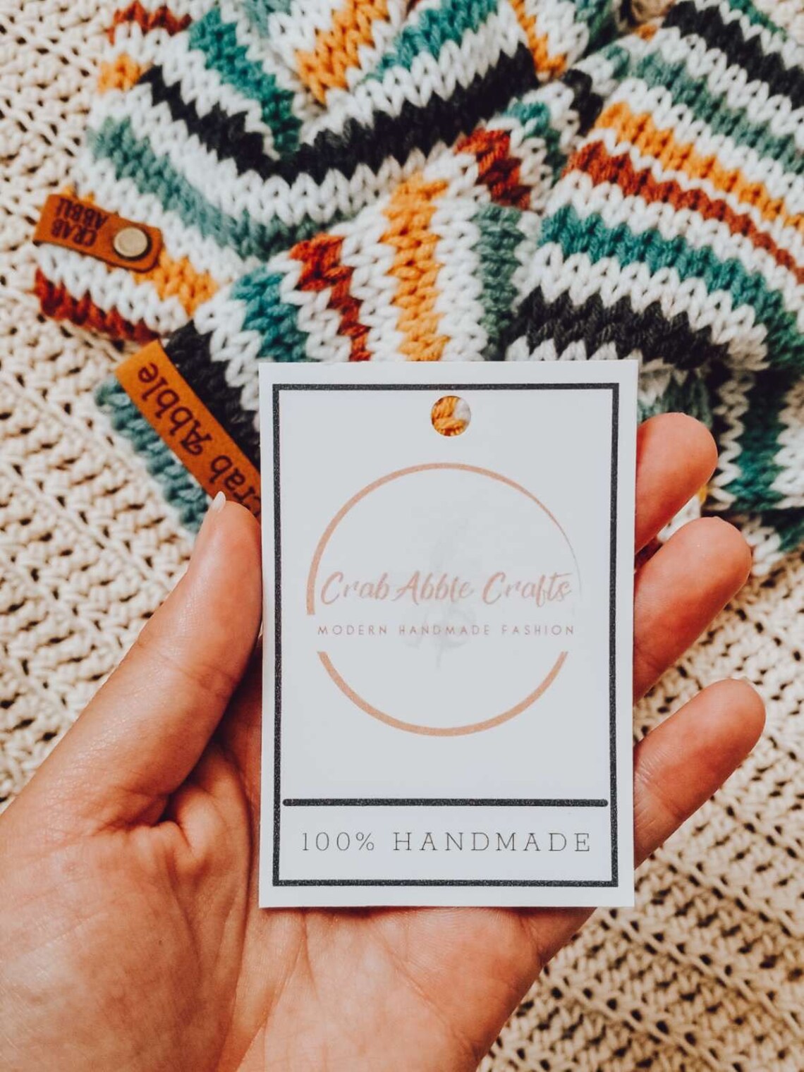 Crochet Labels / Knit Care Labels. EDITABLE and PRINTABLE Make Your ...