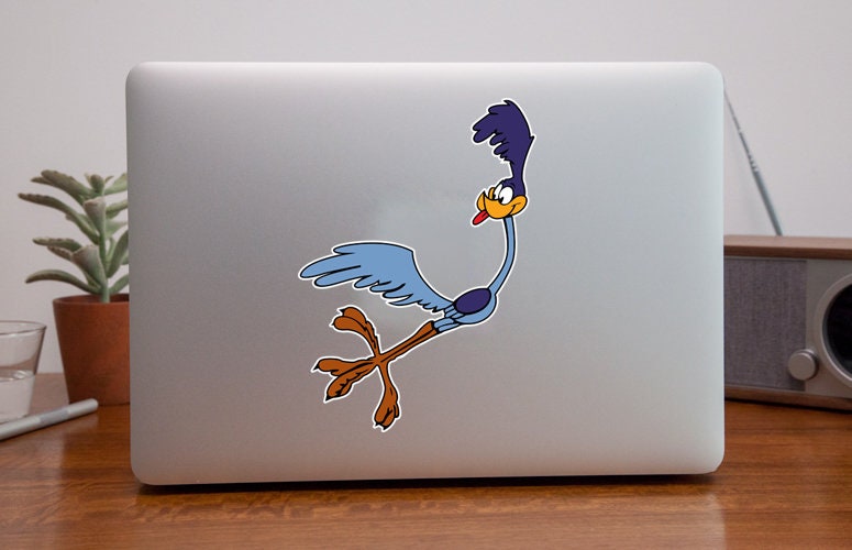 Roadrunner Looney Tunes Sticker Designed & Sold By Cafe Selene