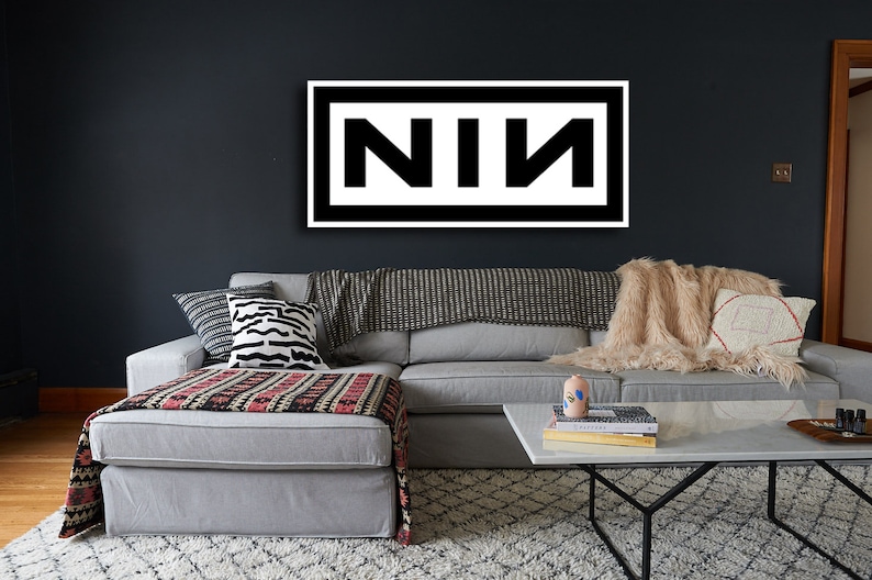 Nine Inch Nails Logo Sticker Vinyl Decal 10 Sizes - Etsy