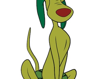 Marvin The Martian And K9 Drawing