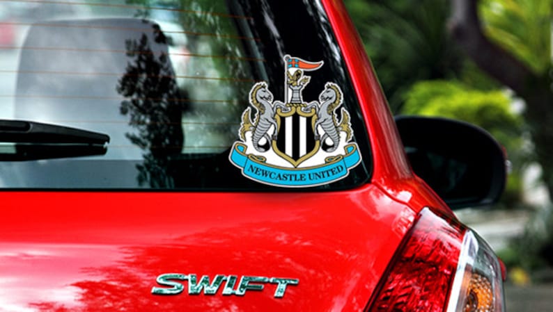 Newcastle United FC Logo Sticker Vinyl Decal 10 Sizes - Etsy UK
