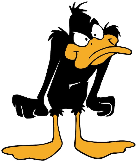Daffy Duck Angry