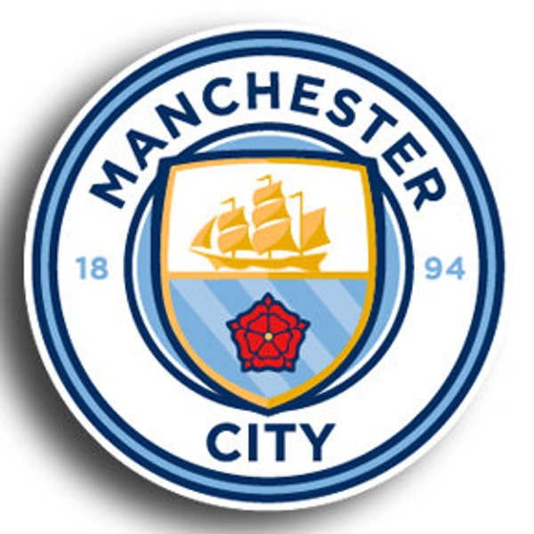 Manchester City Decal - Etsy