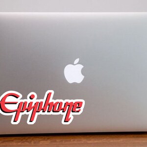 Epiphone Logo Sticker / Epiphone Guitars Vinyl Decal 10 - Etsy
