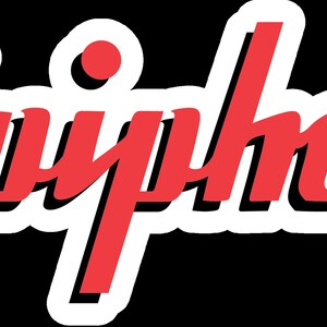 Epiphone Logo Sticker / Epiphone Guitars Vinyl Decal 10 - Etsy