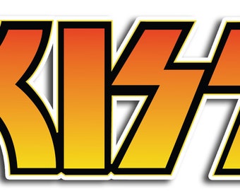 Kiss Decal - Etsy