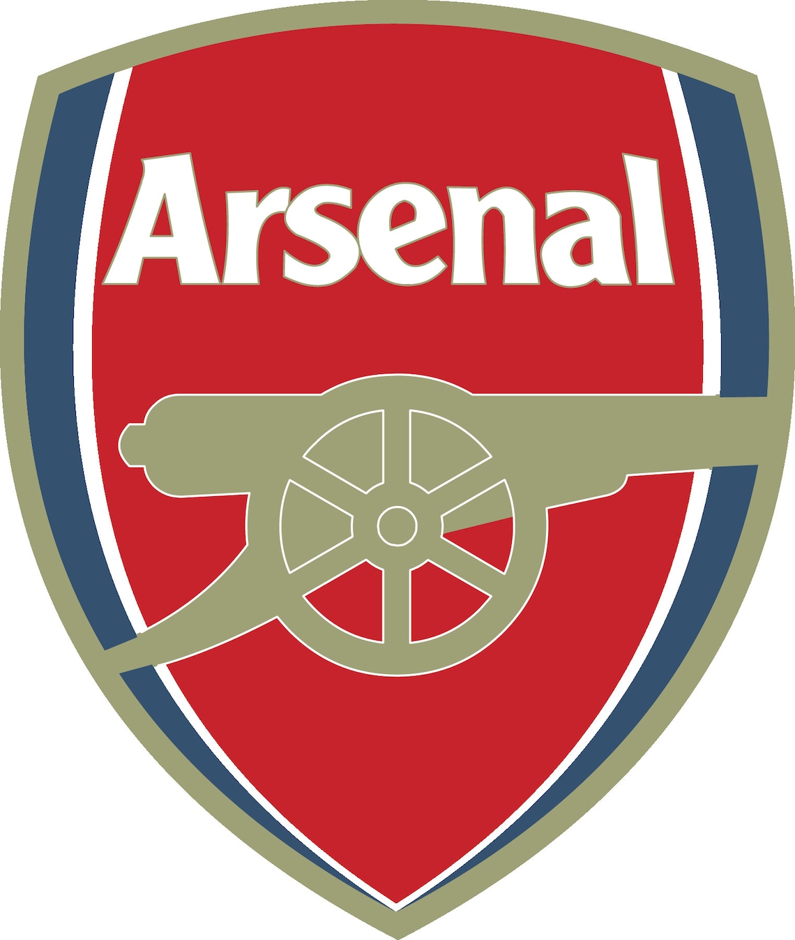 Arsenal FC Logo Sticker Vinyl Decal 10 Sizes - Etsy