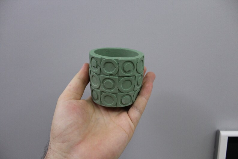 Round Patterned Silicone Mold Geometric Mould Silicone Mold - Etsy