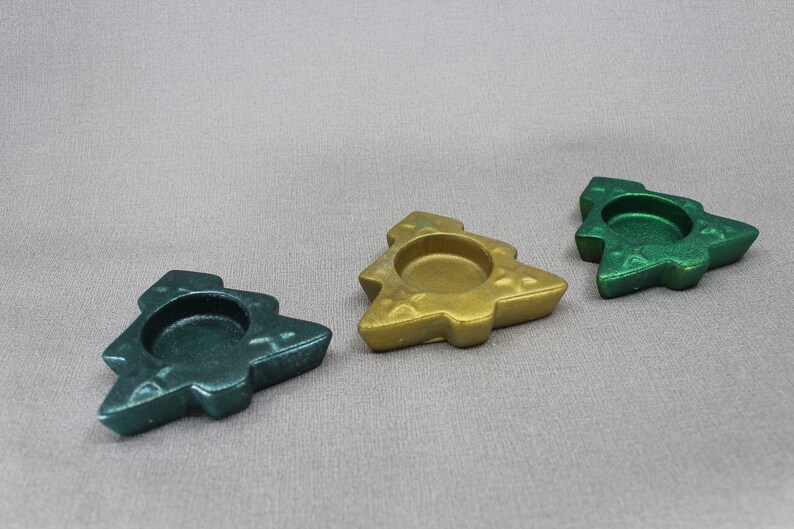 Snowflake Candle Holder Mold Silicone Pine Tree Candle - Etsy