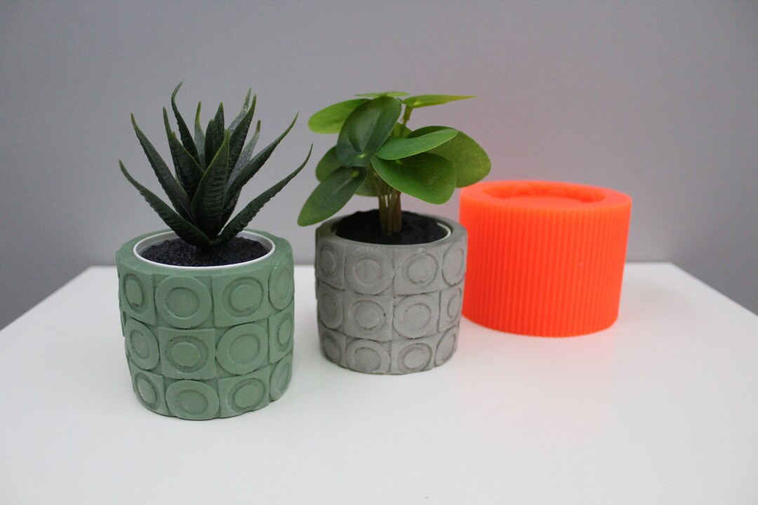 Round Patterned Silicone Mold Geometric Mould Silicone Mold - Etsy