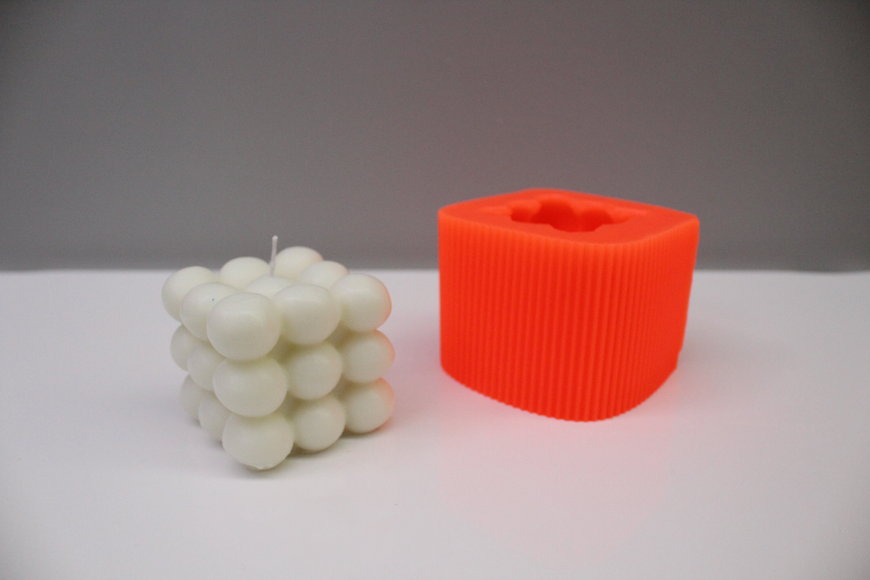 Bubble Candle Moulds Bubble Cube Silicone Mold Bubble Cube - Etsy