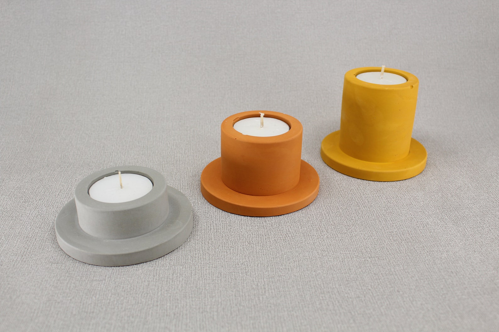 Triple Piece Tea Light Set Silicone Mold for Tea Light - Etsy