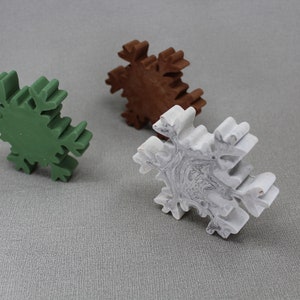 Snowflake Candle Holder Mold, Silicone Pine Tree Candle Holder ...