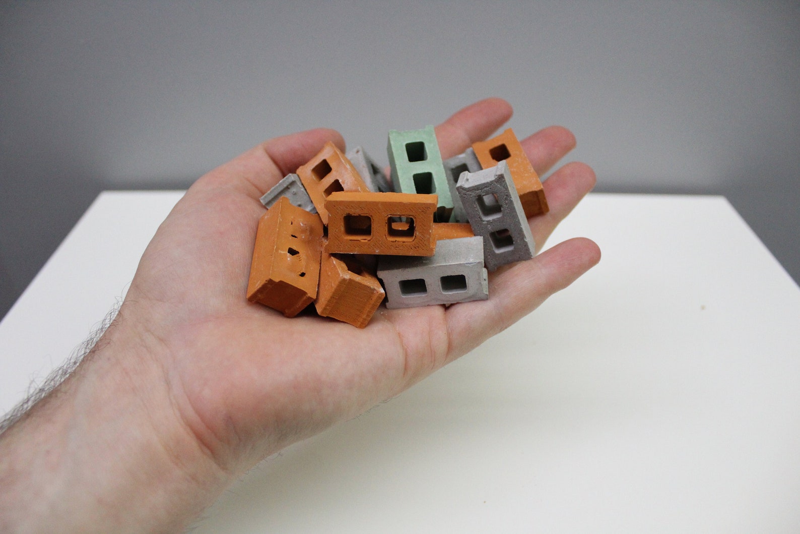 Silicone Mold for Brick, Mini Building Blocks, Architectural Materials ...