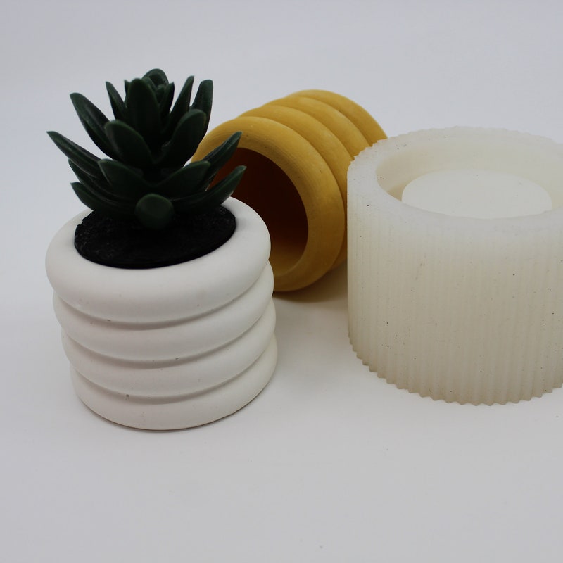 Concrete Pot Mold - Etsy