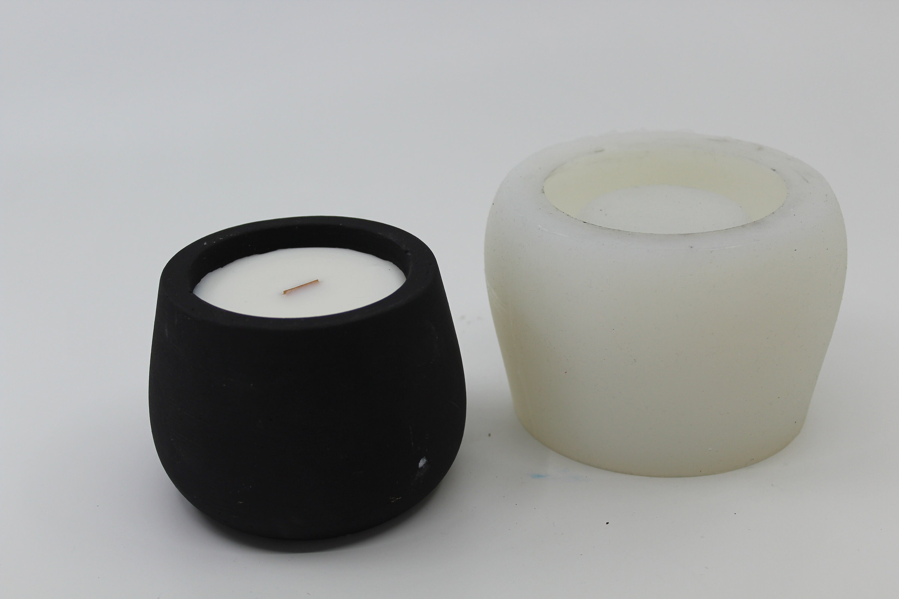Oval Candle Box, Candle Jar With Lid, Silicone Jar Mold, Jewelry Box ...