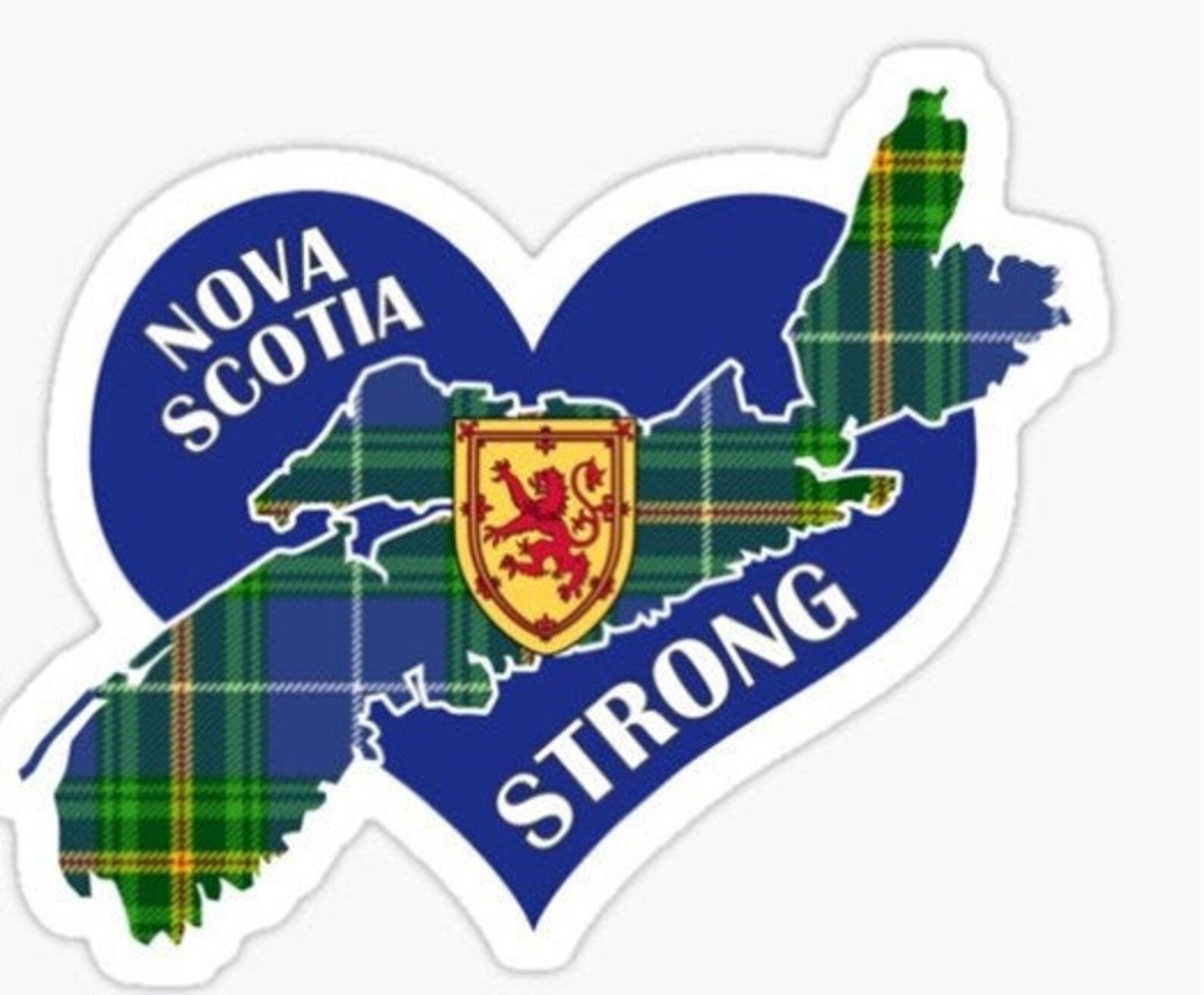NS Strong Decal | Etsy