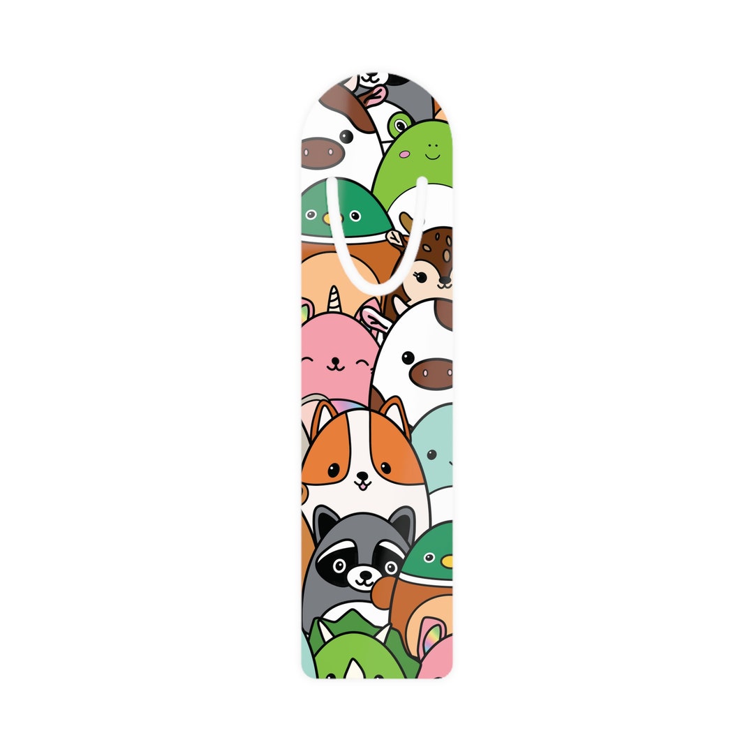 Squishmallow Bookmark Squishmallow Animals Bookmark Squishmallow Reader ...