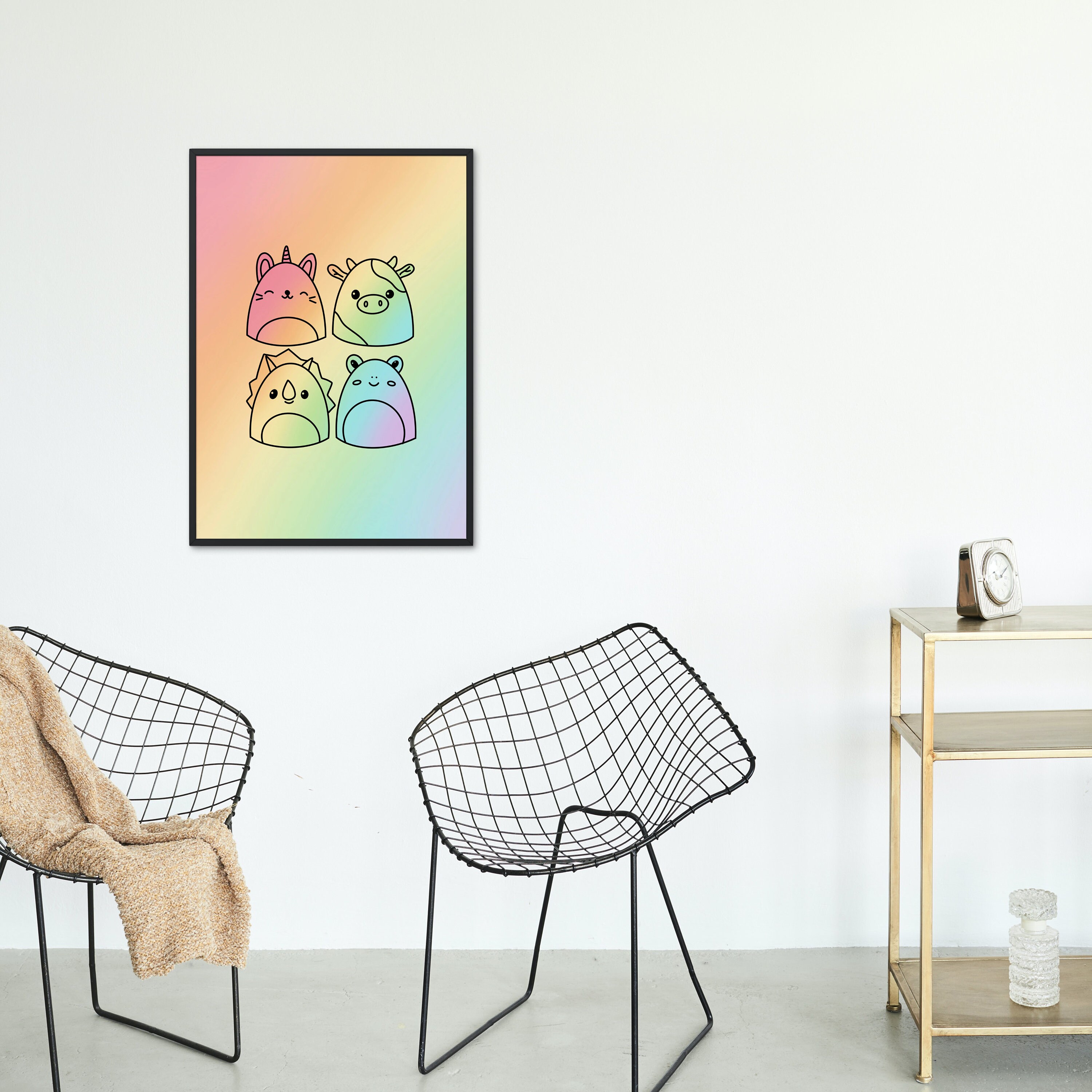 Squishmallow Art Print DIGITAL DOWNLOAD, Squishmallow Wall Art Poster ...
