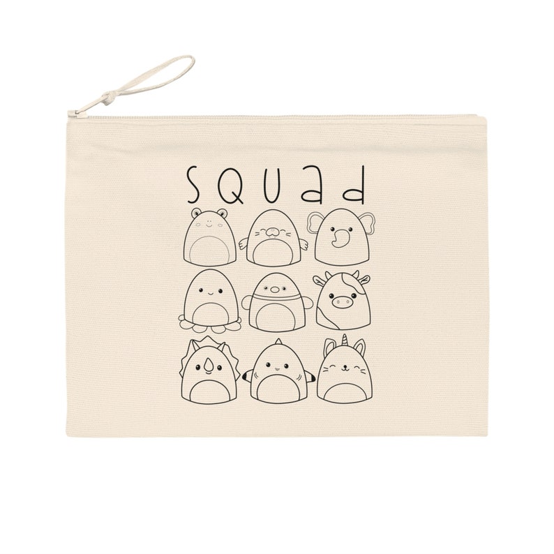 Squishmallow Pencil Case Squishmallow Gift Small Travel Bag - Etsy