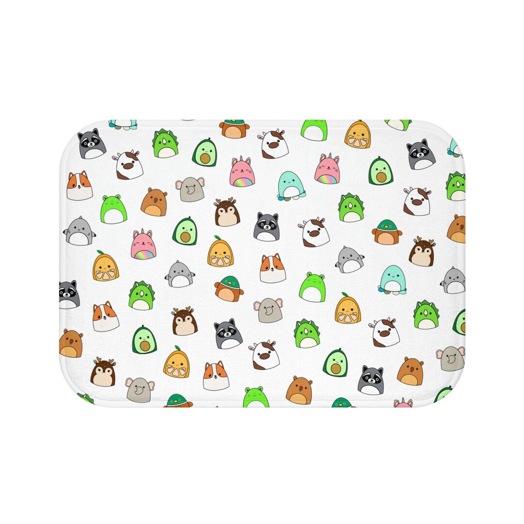 Squishmallow Bath Mat Squishmallow Bathroom Rug Squishmallow - Etsy