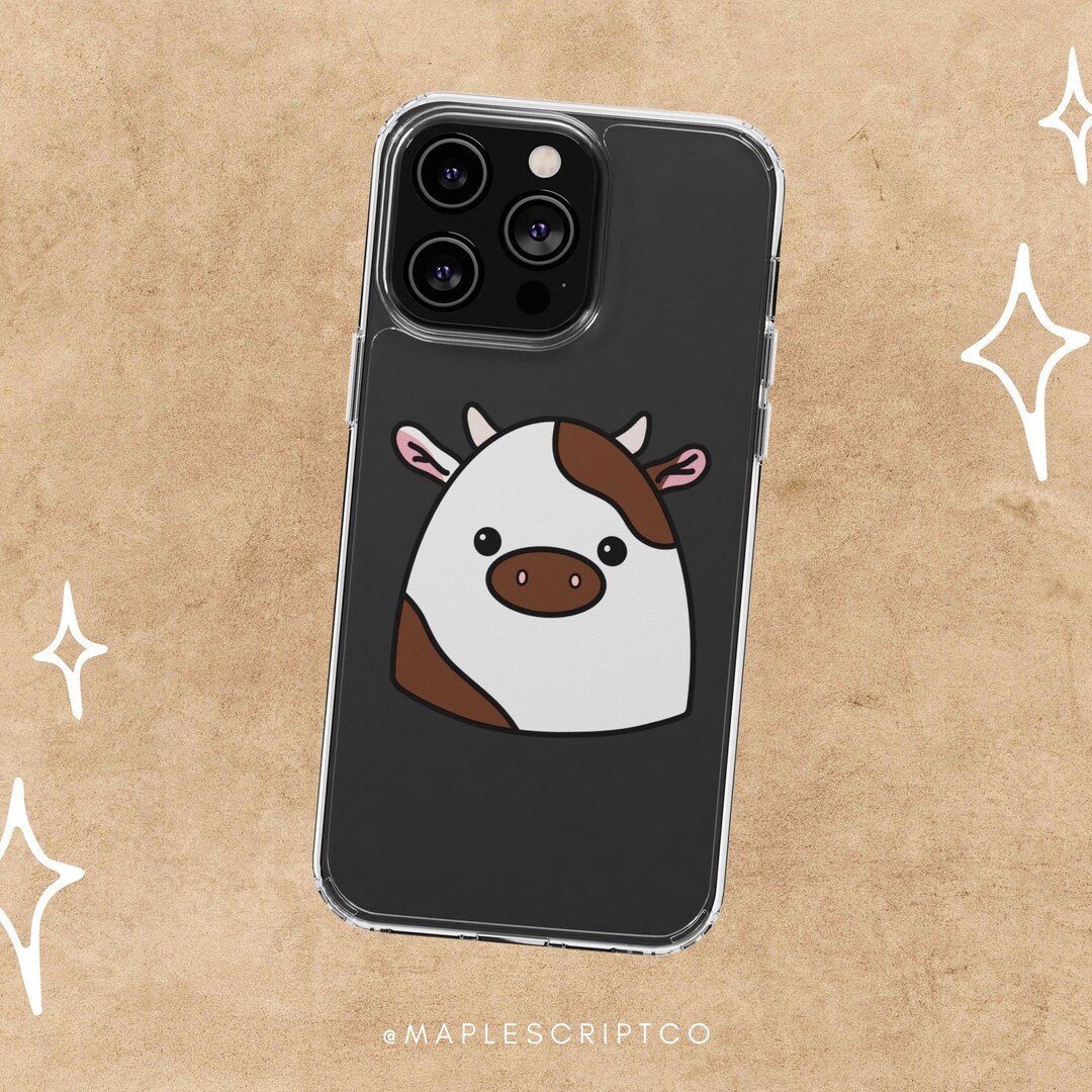 Squishmallow Cow Phone Case Squishmallow Ronnie the Cow - Etsy