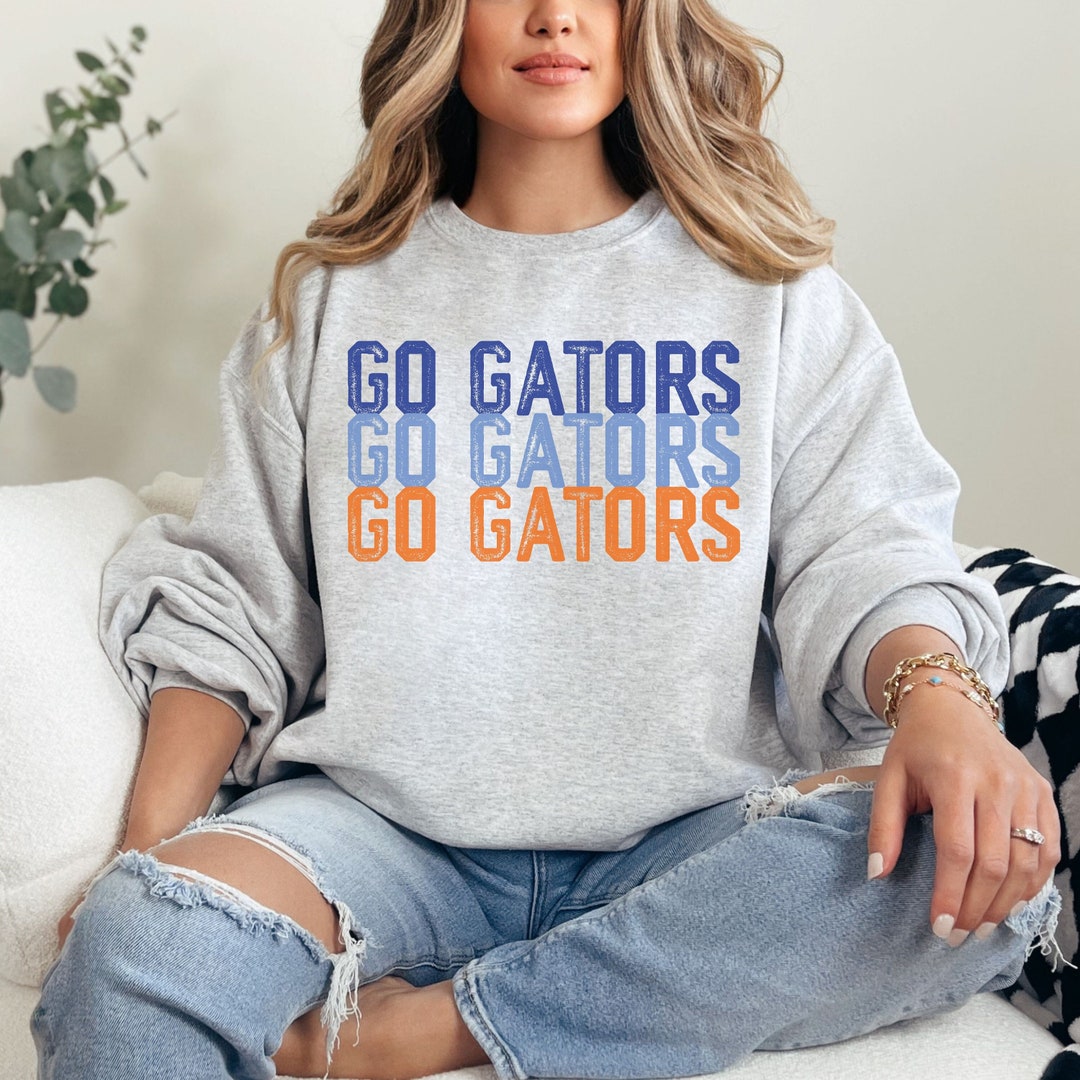 Retro UF Sweatshirt UF Go Gators Sweatshirt UF Gifts University of ...