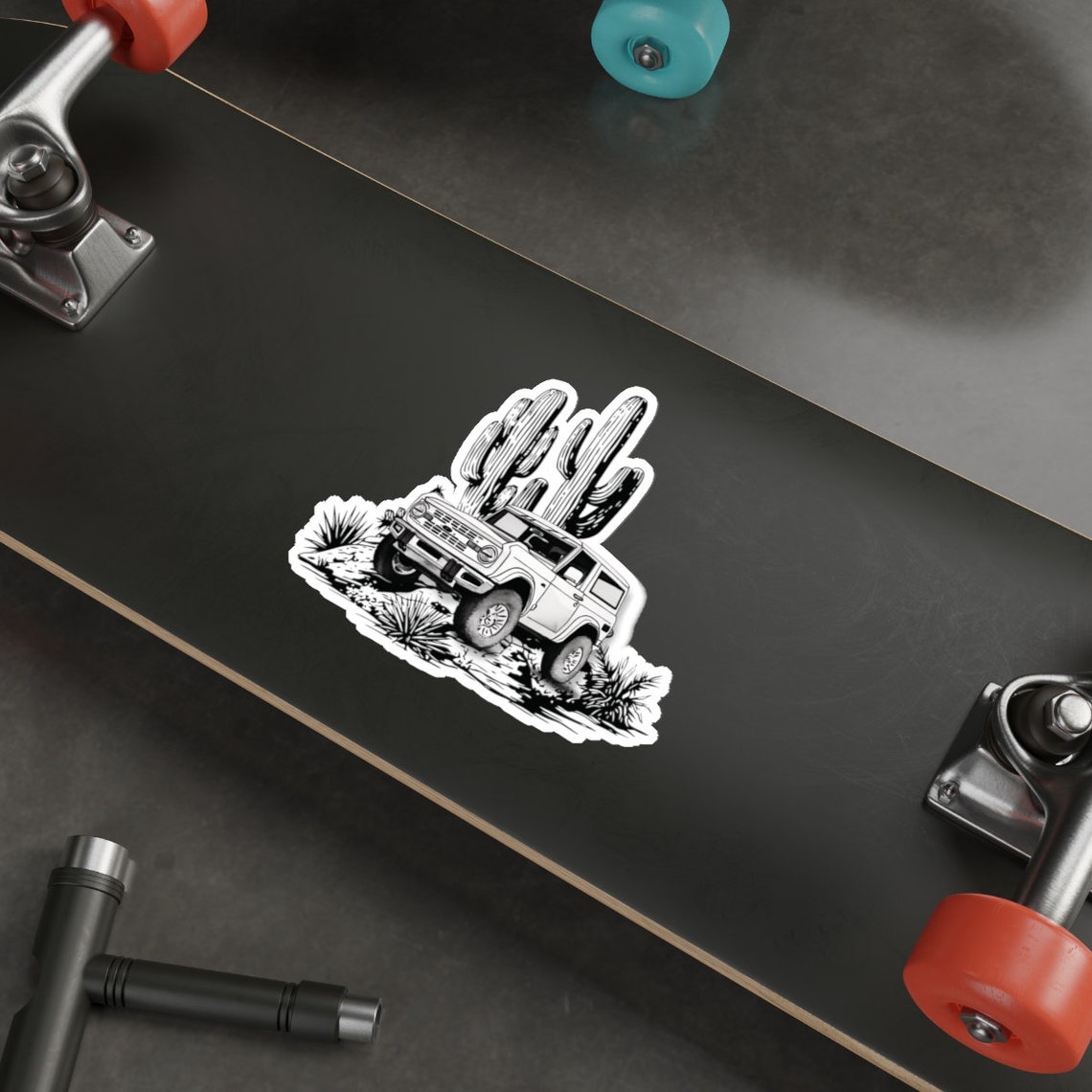 Ford Bronco Sticker, Ford Bronco Decal, Bronco Art Decal, Cute Ford ...