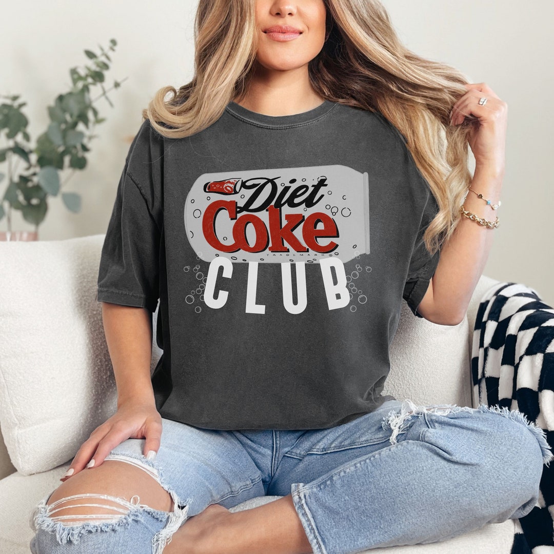 Vintage Diet Coke Club T-shirt, Diet Coke Comfort Colors Shirt, Diet ...